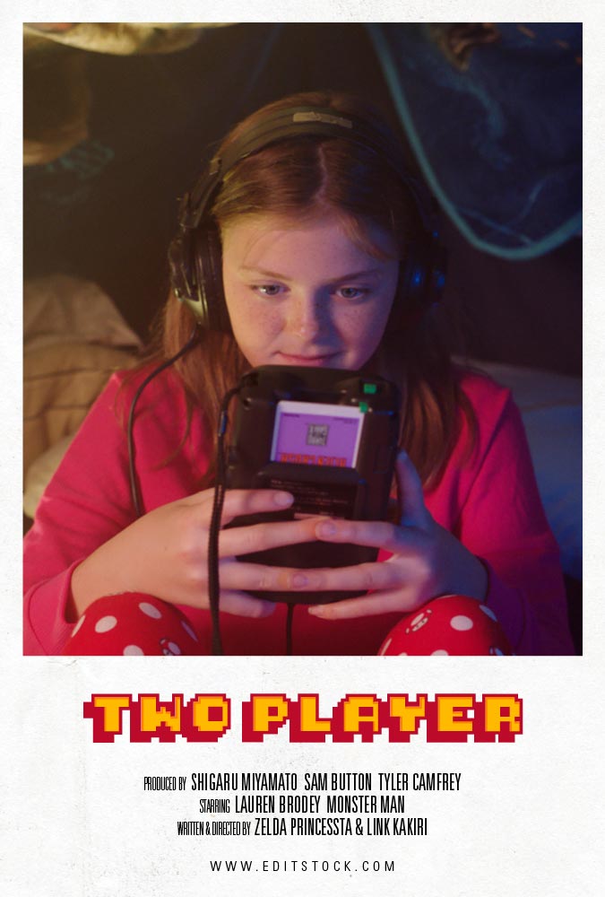 Re-Edit the commercial, Two-Player | EditStock raw footage